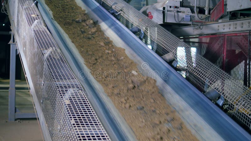 Conveyor Belt with Multiple Kitchen Sponges Stock Footage - Video of ...