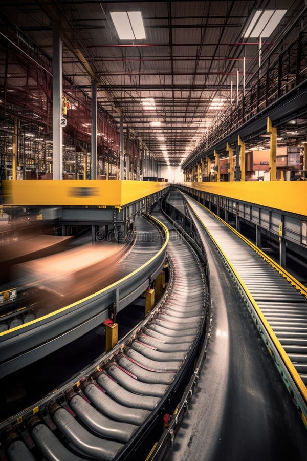 785 Warehouse Automation Conveyor System Stock Photos - Free & Royalty ...