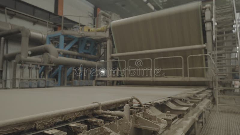 Conveyor for Cardboard Production with Rollers for Web Drying Stock ...