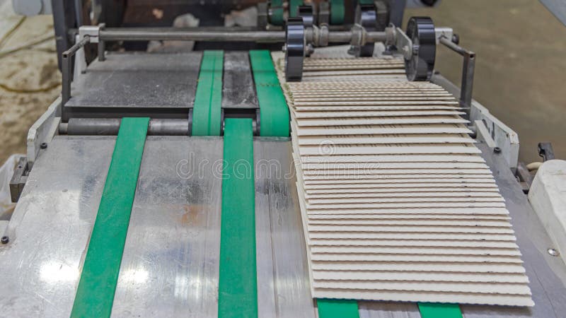 Folding Pages Book Machinery Stock Image - Image of belgrade, paper ...