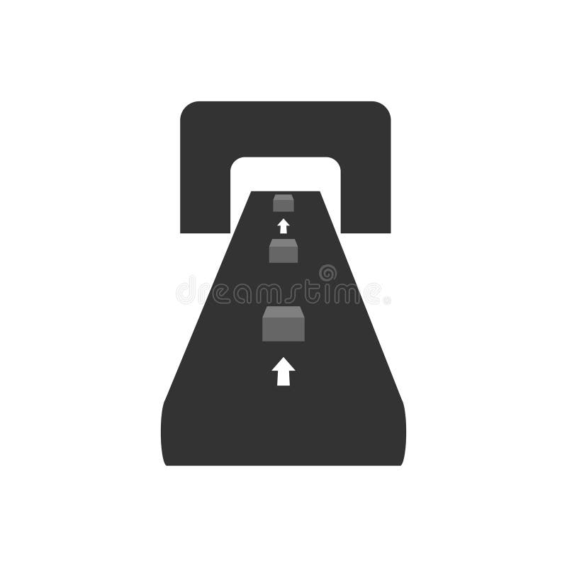 Conveyor icon vector stock illustration. Illustration of vector - 301731656