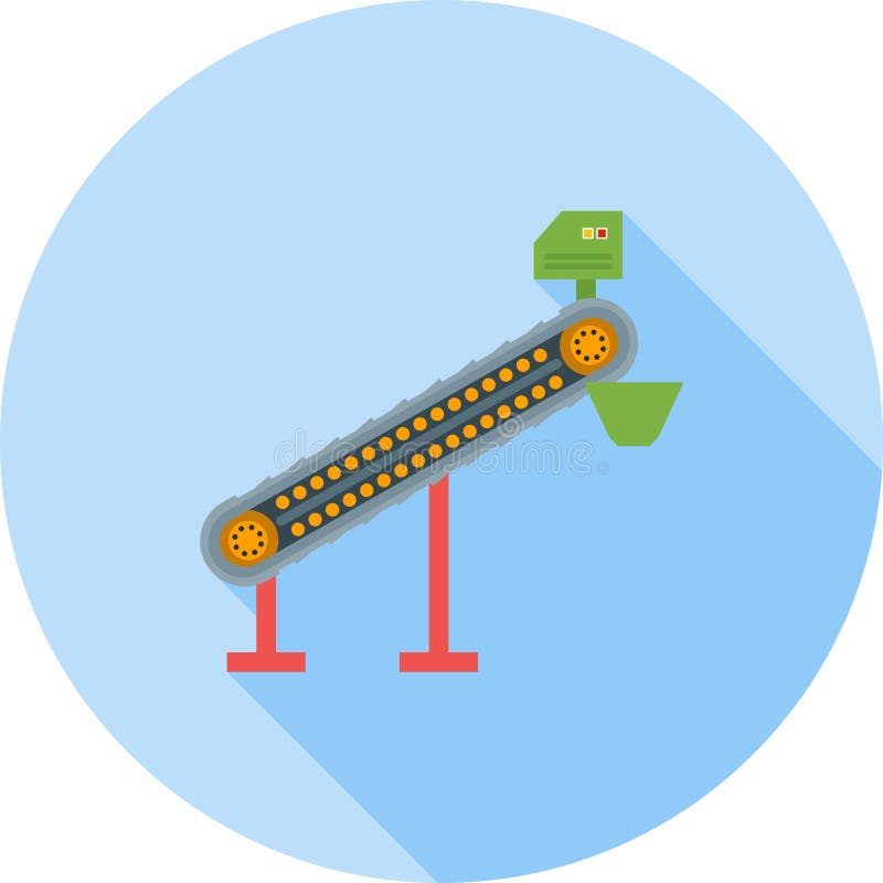 Conveyor III stock vector. Illustration of design, icon - 83635793