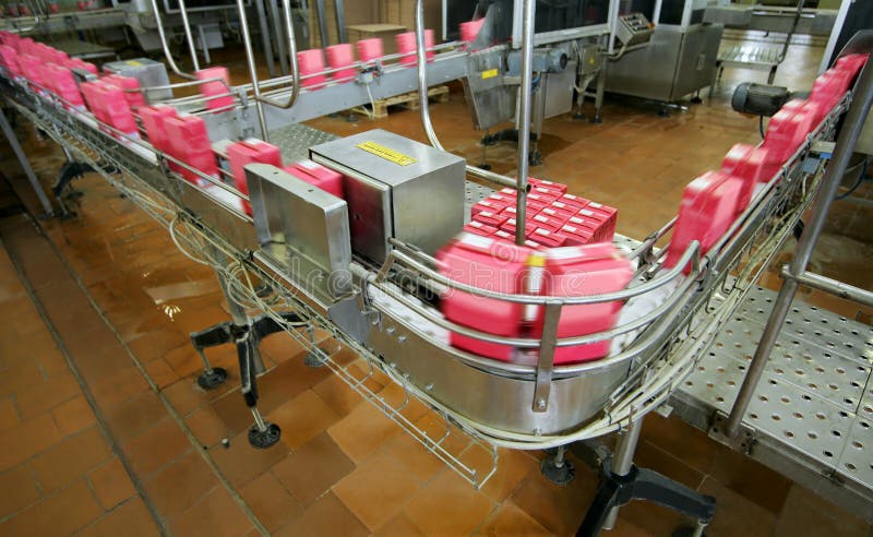 Production line in factory stock photo. Image of commercial - 8206482