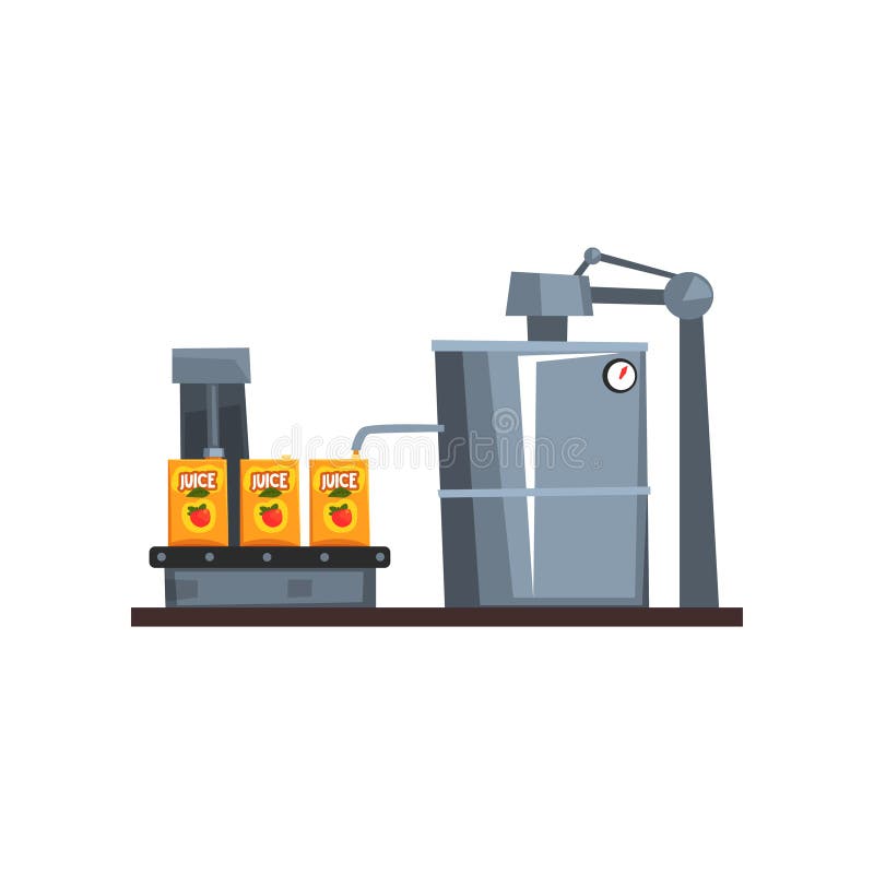 Juice Production Process Stock Illustrations – 1,663 Juice Production ...
