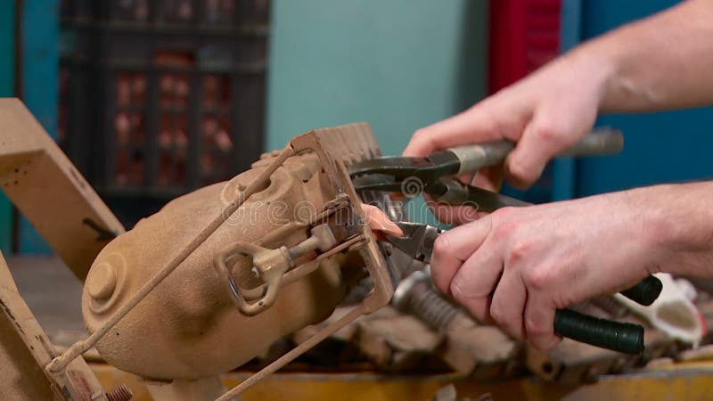 Production of Plastic Dolls at the Toy Factory Stock Footage - Video of ...