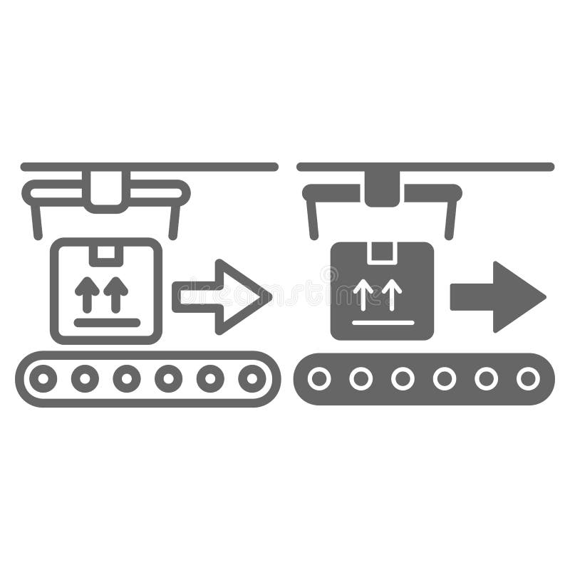 Automated Warehouse Shelves Line Icon, Smart Home Symbol, Approved ...