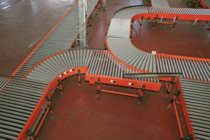 Conveyor Loop stock image. Image of industry, transport - 180172363