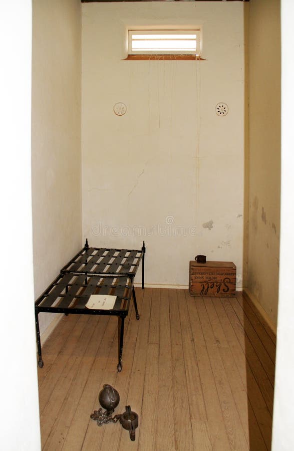 Convict Prison Cell stock photo. Image of accommodation - 15041952