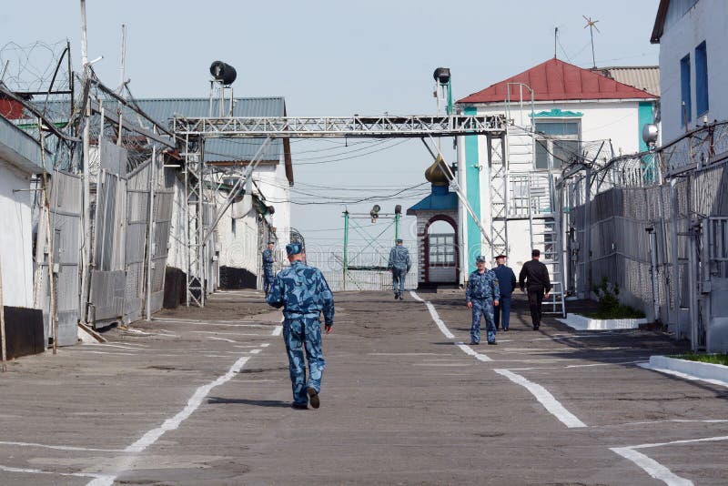 Convicted Criminals in a Russian Prison Editorial Image - Image of ...