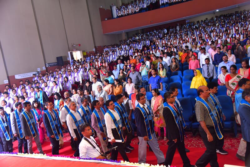 Convocation in the SVNIT Surat Editorial Photography - Image of outdoor ...