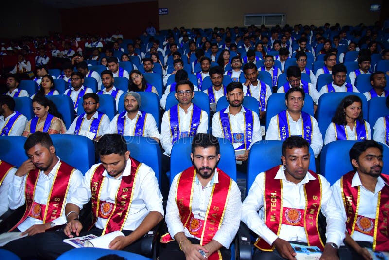 Convocation in the SVNIT Surat Editorial Stock Image - Image of grad ...