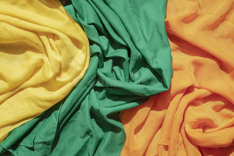 Convolute Multicolored Stoles, Fabrics, Colorful Abstract Background ...