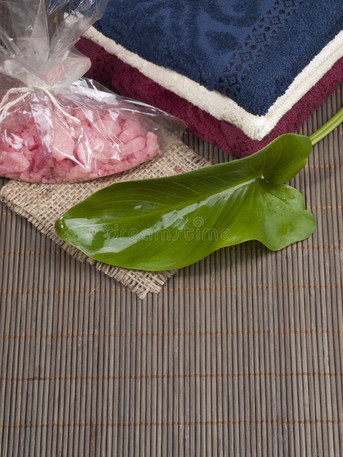 Convolute towels stock photo. Image of sauna, bath, healthcare - 18514616