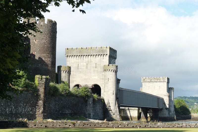 Conwy Castle, North Wales editorial photo. Image of historical - 73122866