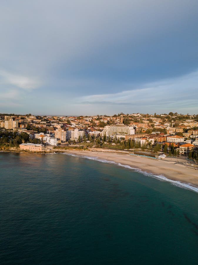 Coogee View stock photo. Image of empty, aerial, view - 100368732