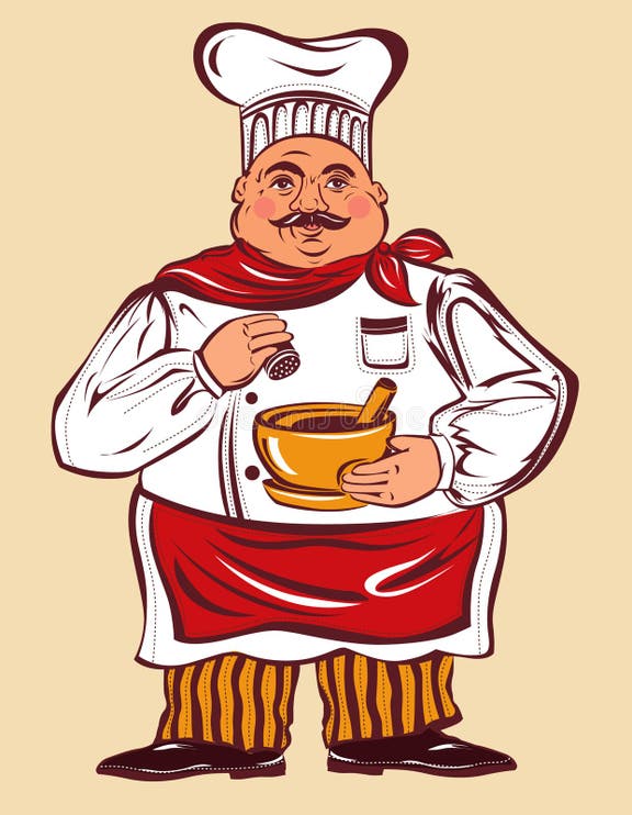 Cheerful Chief Cook Stock Illustrations – 640 Cheerful Chief Cook Stock ...