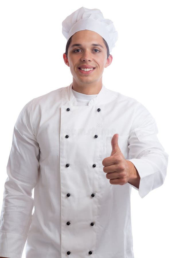 Cooking Apprentice Amongs the Group Stock Image - Image of smile ...