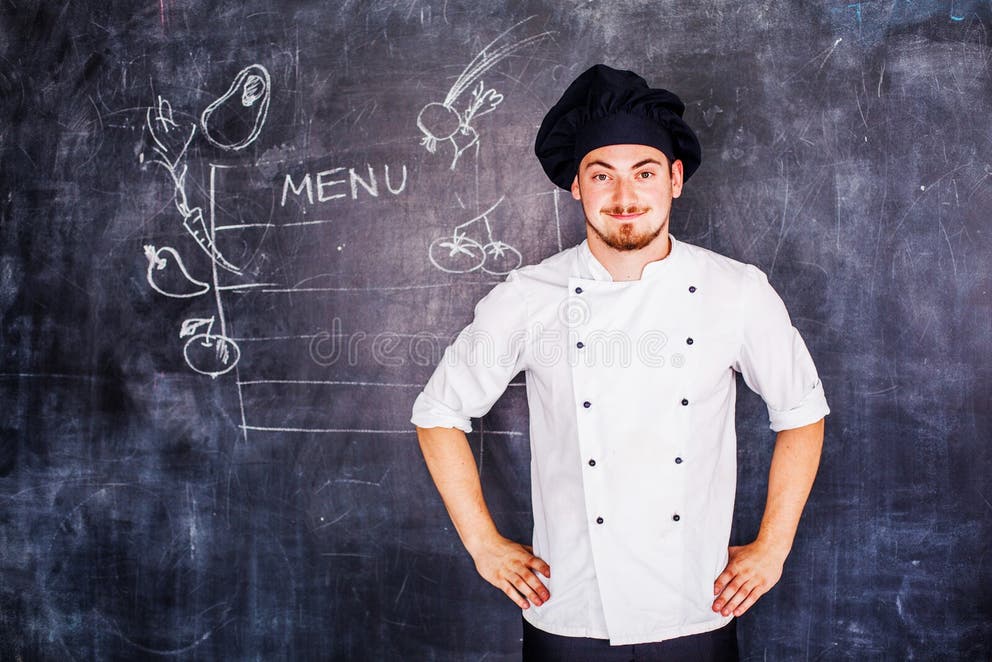 Cook on Board Background Chalk Stock Image - Image of chalkboard ...