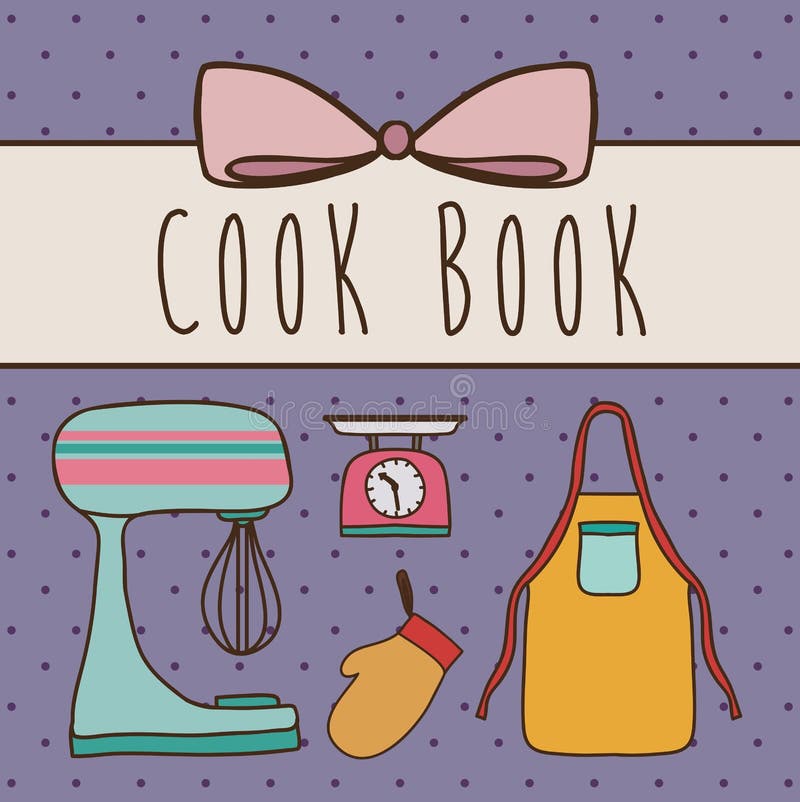 Cook book design stock vector. Illustration of gastronomy - 40027874