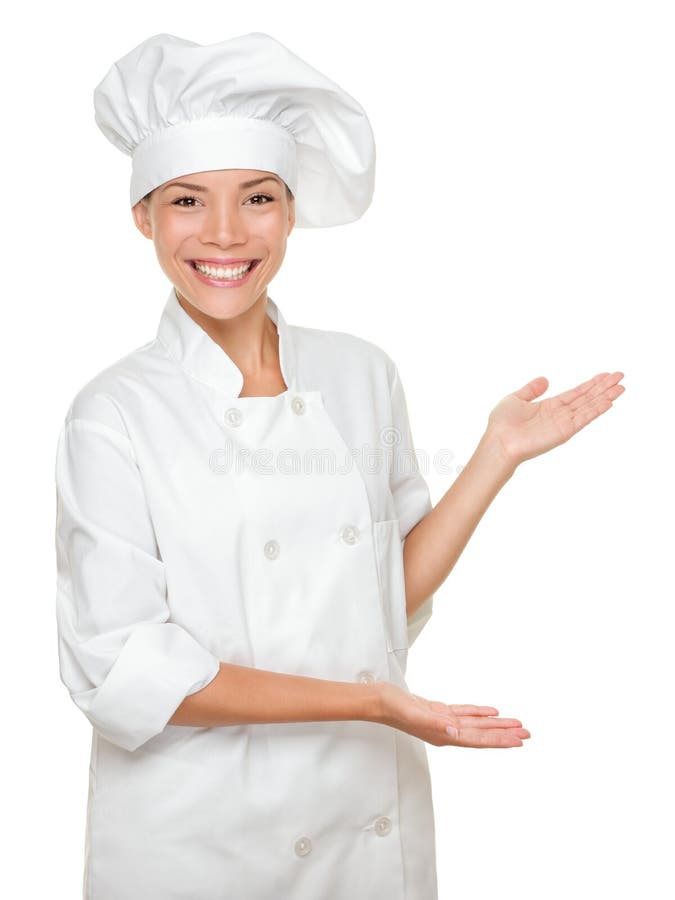 Cook / chef showing stock image. Image of beautiful, bakers - 22155469