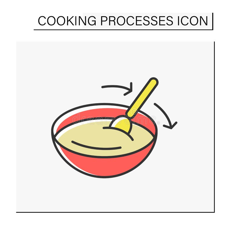 Cook color icon stock vector. Illustration of cook, menu - 247712714