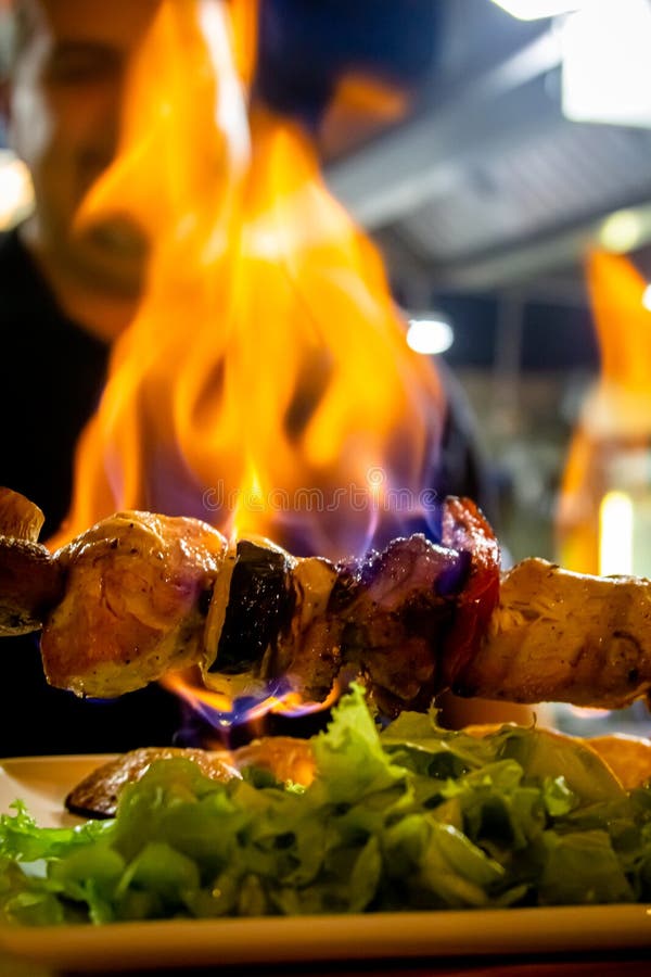 Large fire background stock photo. Image of flame, glowing - 7718502