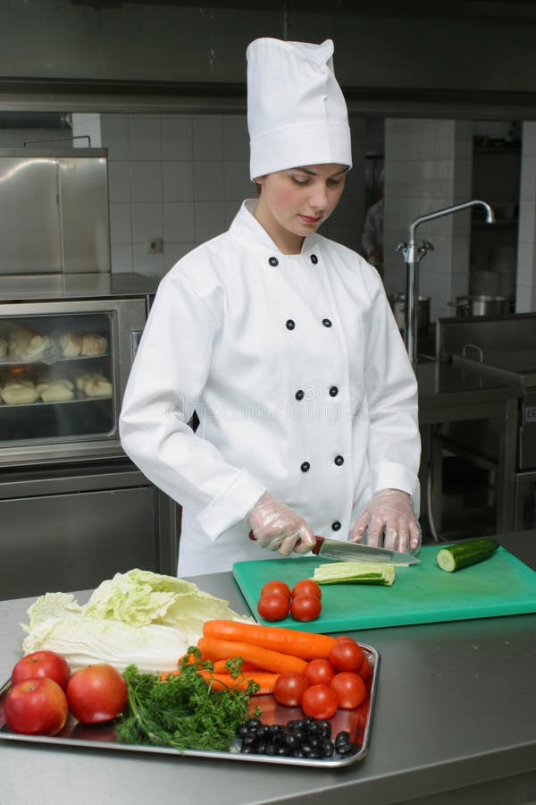 Cook stock image. Image of restaurant, bake, chef, young - 7162907