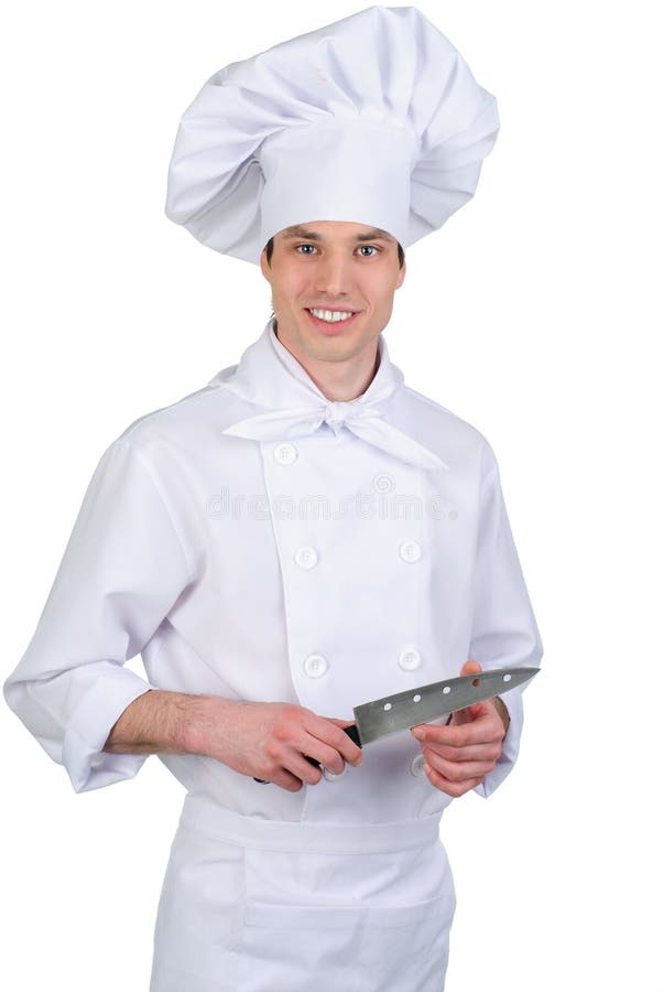 Smiling cook stock image. Image of chef, smiling, people - 18720721