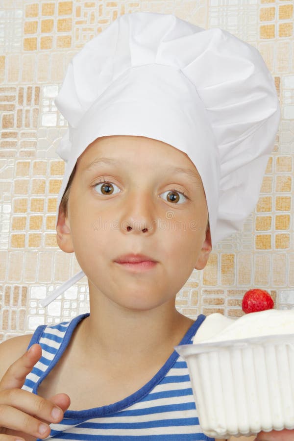 Cook stock image. Image of human, portrait, delicatessen - 59703857