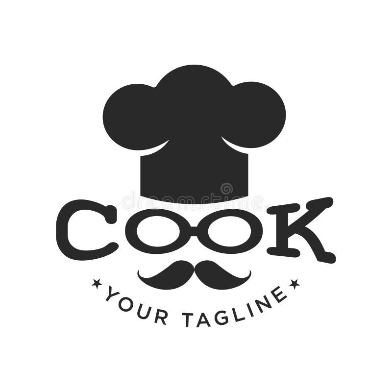Cook Logo Vector Design Template Basic RGB Stock Vector - Illustration ...