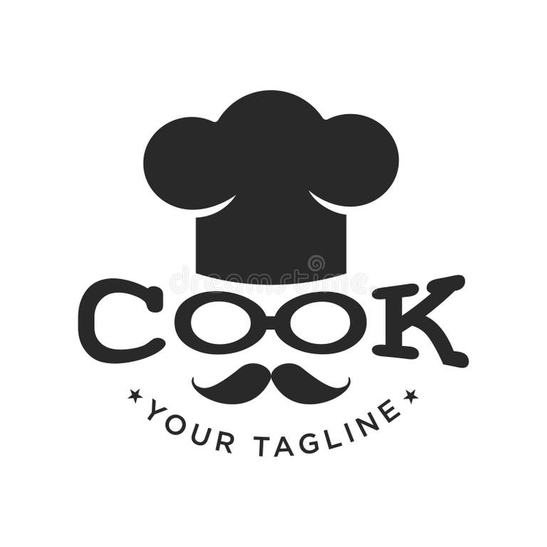 Cook Logo Vector Design Template Basic RGB Stock Vector - Illustration ...