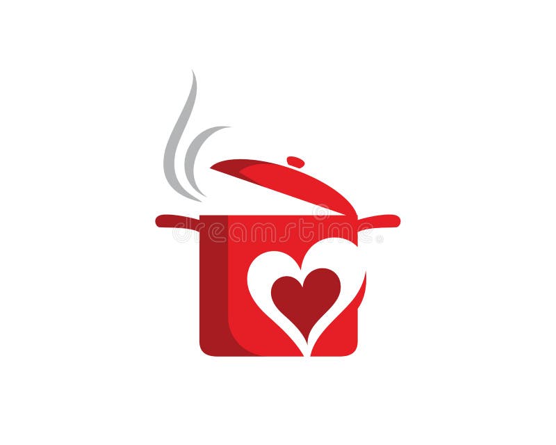 Cook Love Logo Template Design Vector, Emblemb Logo Template Design ...
