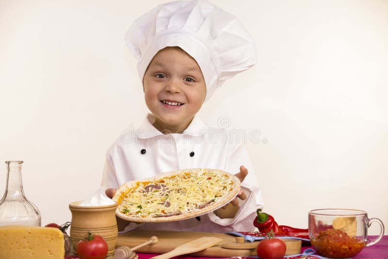 Cook prepares food stock photo. Image of fartuh, white - 79116272