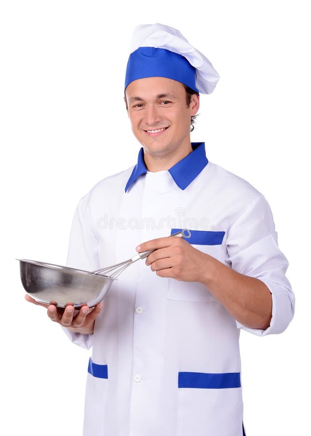 Cook stock image. Image of caucasian, casserole, preparation - 43219747