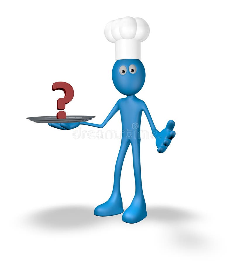 Cook and quest plate stock illustration. Illustration of menu - 35751885