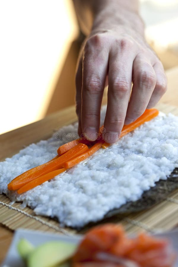 Cook in a restaurant stock image. Image of finger, chef - 22805869