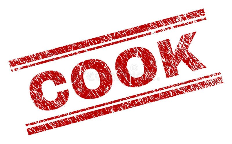 Grunge Textured COOK Stamp Seal Stock Vector - Illustration of cook ...