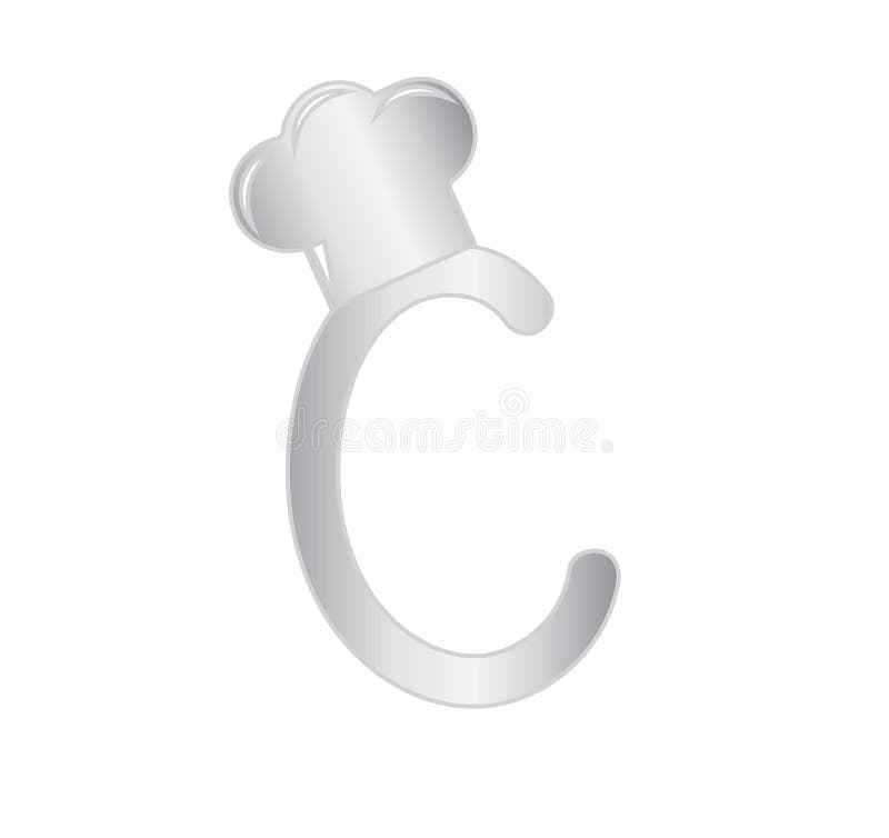 Cook Themed Alphabet Set stock illustration. Illustration of chef ...