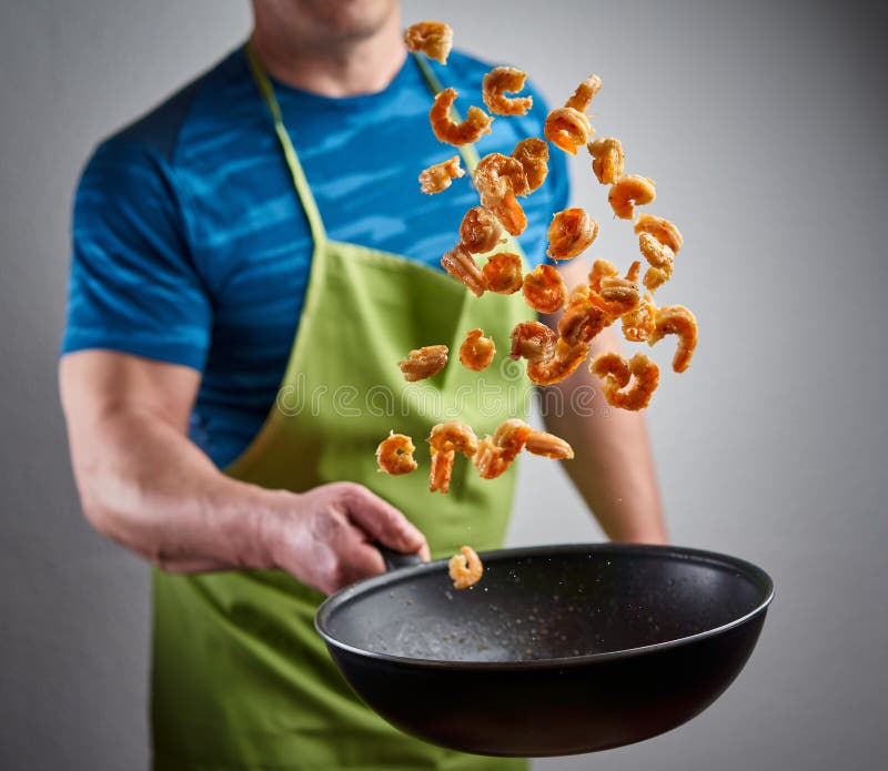 Cook Throwing Cucumber Peels in a Bokashi Container for Decomposition ...