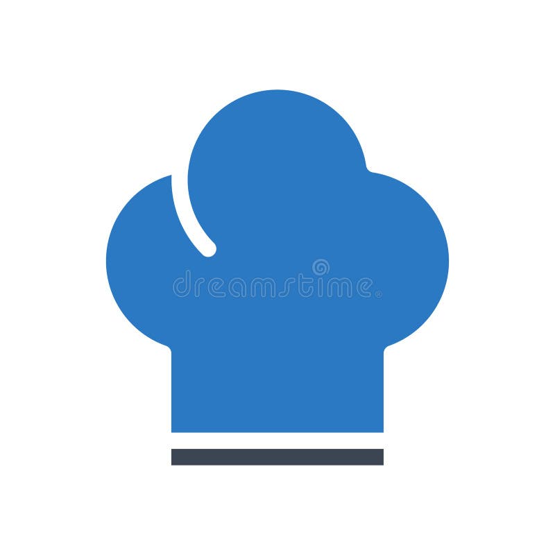 Cook Glyph Color Vector Icon Stock Vector - Illustration of mobile ...