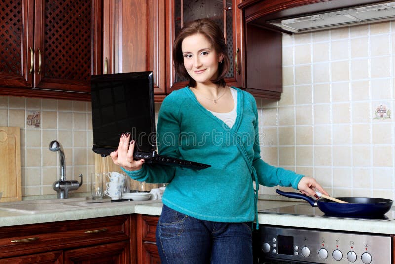 Cook and work stock image. Image of business, fashion - 13352277