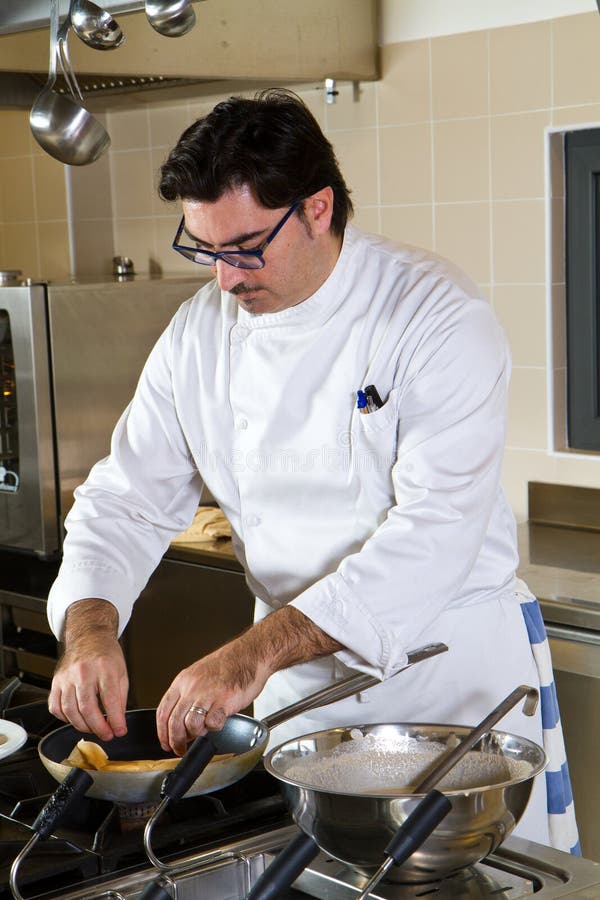 Cook stock photo. Image of preparation, cook, adult, people - 52165712