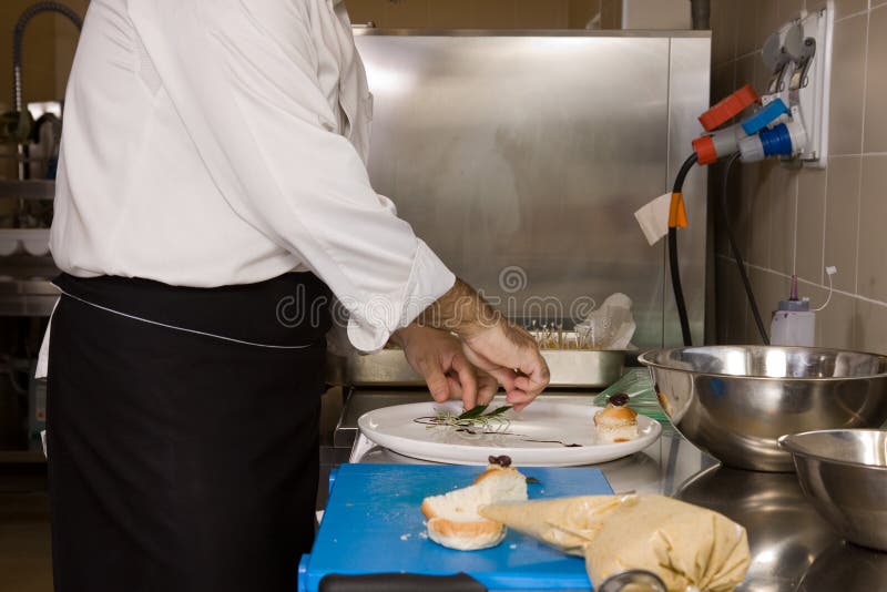 Cook stock photo. Image of gourmet, profession, dish - 35691404