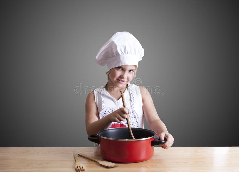 Cook stock photo. Image of children, chefs, lunchtime - 33434236