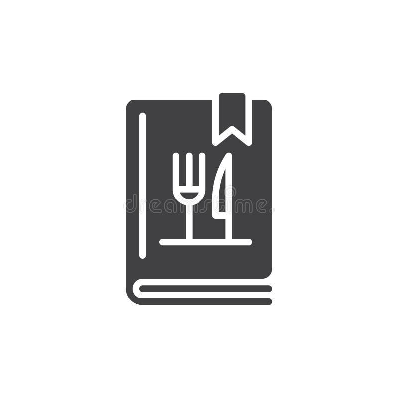 Cookbook or Cookery Book Icon Vector Stock Vector - Illustration of ... Cookbook or Cookery Book Icon Vector Stock Vector - Illustration of ...