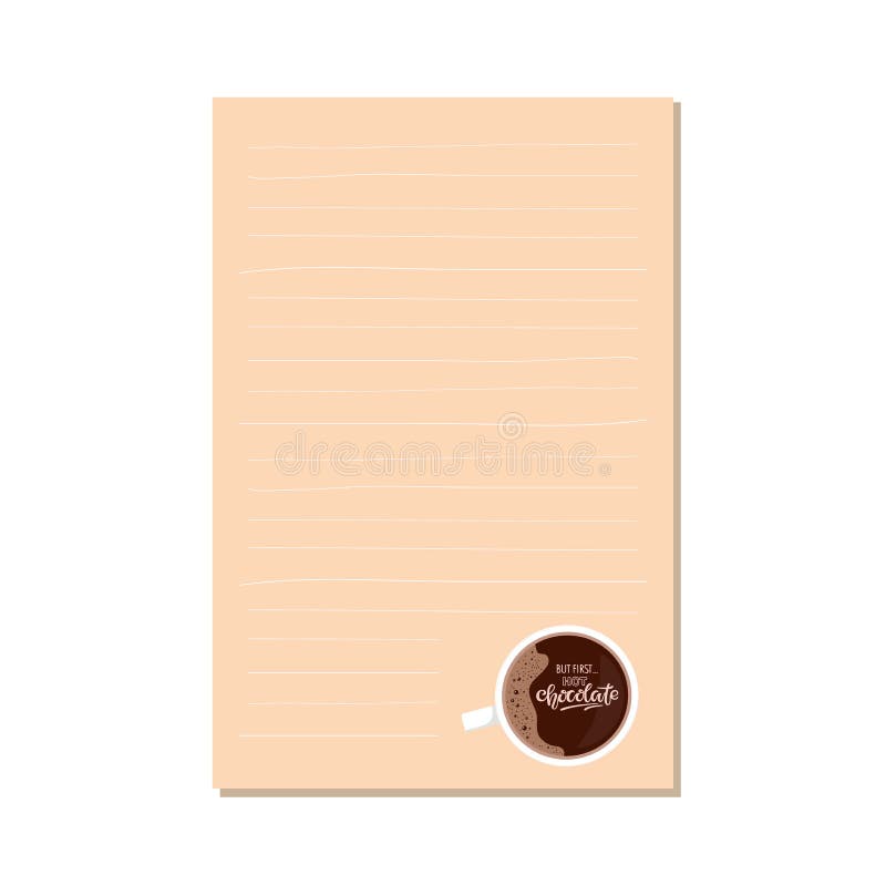 Chocolate Notes Stock Illustrations – 780 Chocolate Notes Stock ...