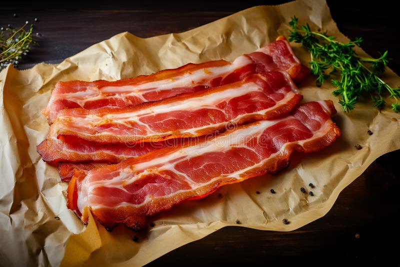 Bacon Rashers Stock Illustrations – 388 Bacon Rashers Stock ...