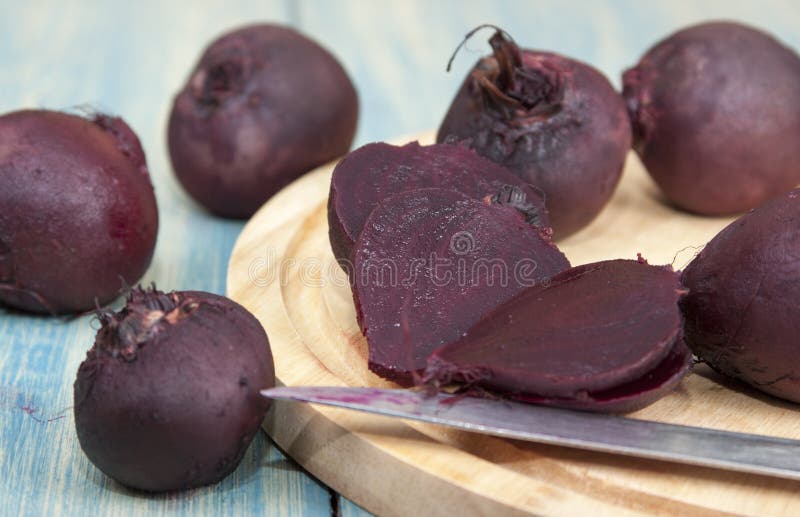 Cooked beets stock photo. Image of boiled, green, purple - 34217726