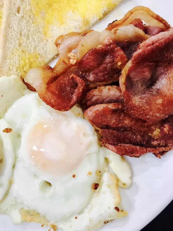 Cooked Breakfast stock photo. Image of sunny, tasty, food - 96968092