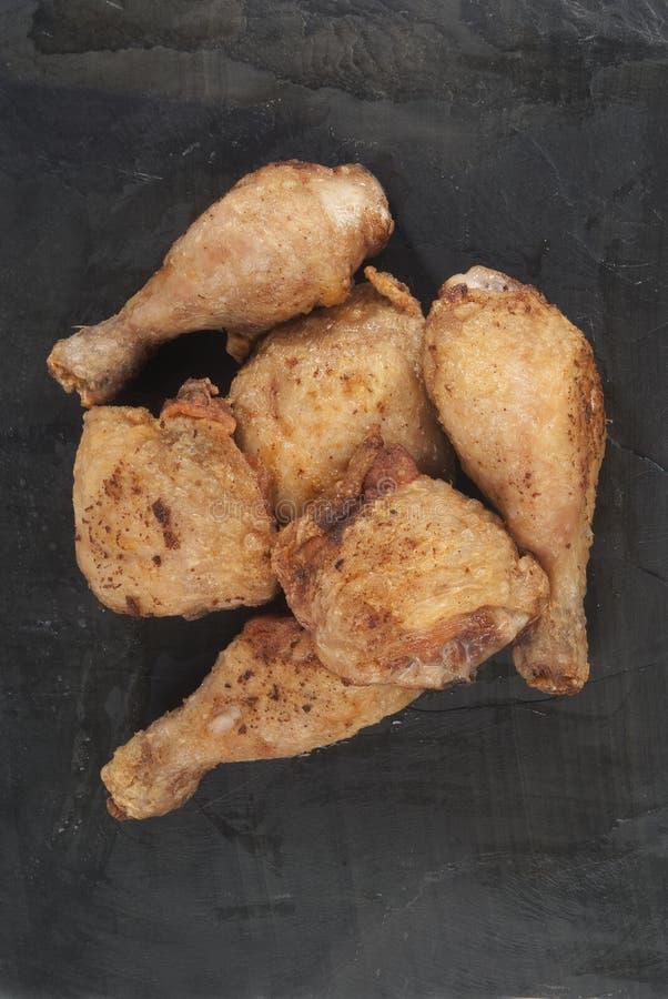 Cooked chicken legs stock photo. Image of overhead, background - 29193018